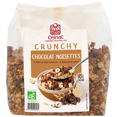 Crunchy Chocolat Noisettes - Celnat